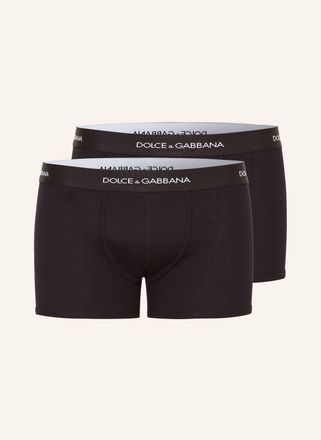 Dolce & Gabbana 2er-Pack Boxershorts schwarz
