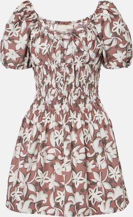 Faithfull The Brand Minikleid aus Baumwollpopeline