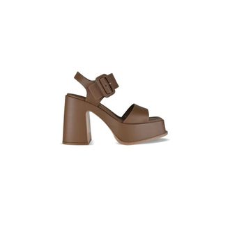 Stella McCartney Femme, Chaussures, Brun, Taille: 39 1/2 EU Skyla Platform Sandales