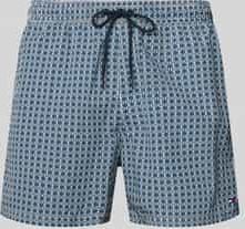 Tommy Hilfiger Badehose mit Allover-Muster