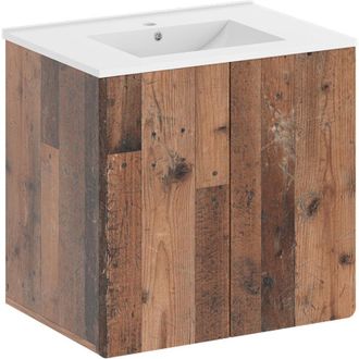Vicco Ensemble de meubles de salle de bains Izan, Oldstyle, 2 pi&egrave;ces