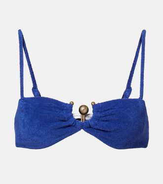 CHRISTOPHER ESBER Bralette aus Frottee