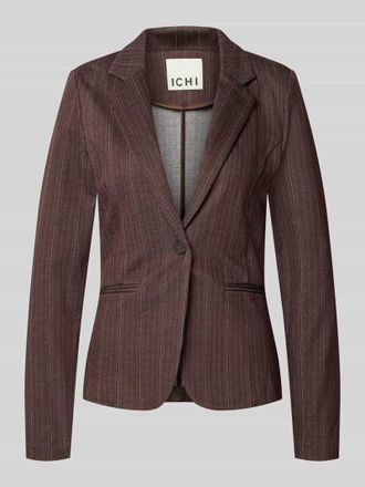 Ichi Blazer aus Viskose-Mix mit Reverskragen Modell KATE