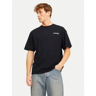 Jack & Jones Jack & Jones T-Shirt Charge 12269384 Schwarz Relaxed Fit