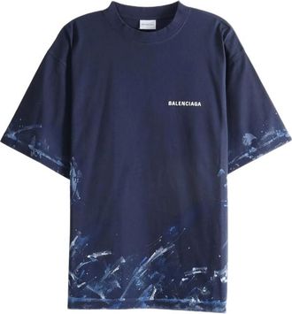 Balenciaga Painters Logo-print T-shirt
