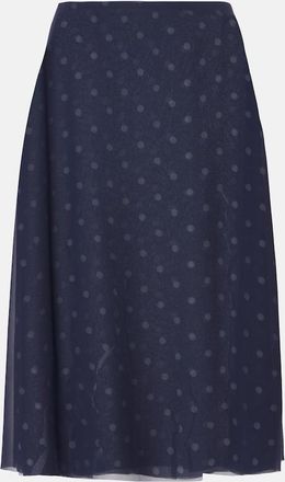 Acne Studios Jupe midi imprimée