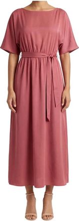 Max Mara Femme, Robes, Rouge, Taille: 40 FR Robe Midi