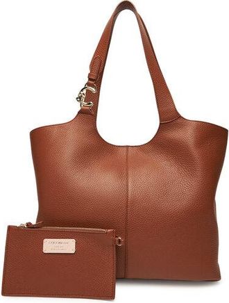 Coccinelle Handtasche SHA Coccinelle C-Easy E1 SHA 11 01 01 Braun