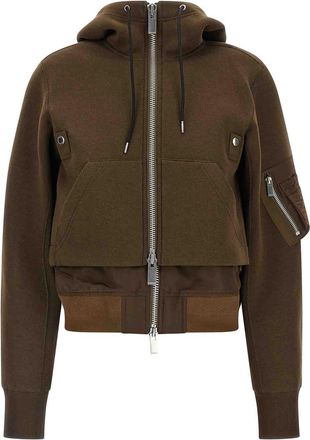 sacai Bomberjacke - Braun