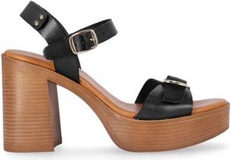 Chika10 Leather Gotica UP 09 Noir/Noir 79,99, Noir, 40 EU