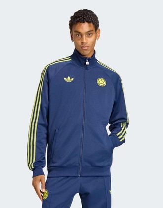 adidas adidas Performance - Columbia Originals - Haut de surv&ecirc;tement - Bleu marine