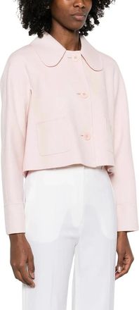 Max Mara Femme, Vestes, Rose, Taille: 38 FR Light Jacket
