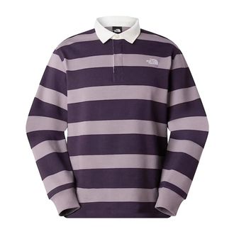 The North Face Polo Rugby Sweatshirt - - Sport - Herren - Lila - S