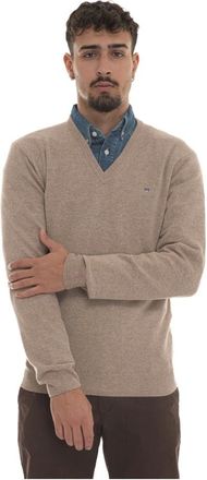GANT Homme, Pulls, Beige, Taille: L Pull-over