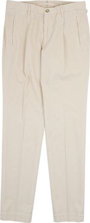 Incotex Homme, Pantalons, Blanc, Taille: S Chinos