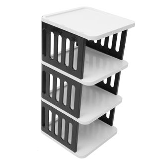 Lurrose Schmaler Platzsparender Schuhregal f&uuml;r Flur und Schrank Multifunktionaler Schuhst&auml;nder mit Hoher Tragkraft Stabiler Schuhaufbewahrung Organizer f&uuml;r Kl