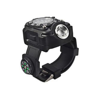 OSALADI armbanduhr Licht Outdoor-uhr Mit Taschenlampe Kompass F&uuml;r Wandern Nachtfahrten