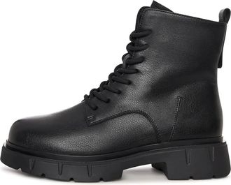 Cesare Gaspari Femme, Chaussures, Noir, Taille: 39 EU Bottines de combat &agrave; lacets
