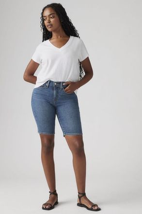 Levi's Short Galbant Bermuda - Femme - Bleu / Clever Girl Short - 23