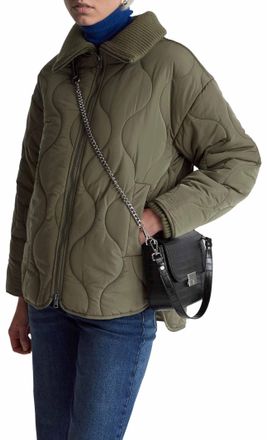 Benetton Damen Giubbotto 2r1vdn08j Jacke, gr&uuml;n, XXS