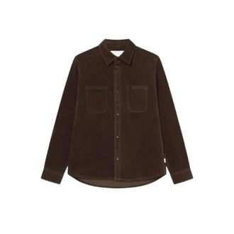 Les Deux Femme, Vestes, Brun, Taille: 44 FR Kody Corduroy Overshirt