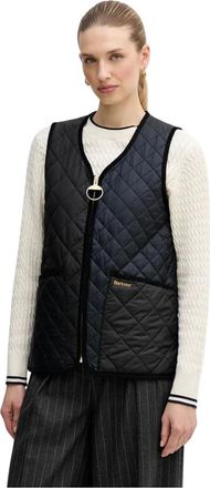 Barbour Femme, Vestes, Bleu, Taille: 40 FR Gilet Heslerton