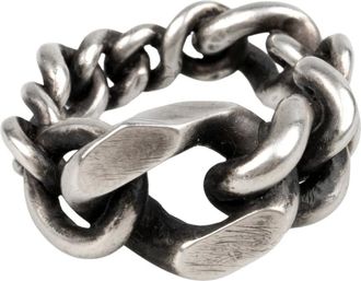 Werkstatt M&uuml;nchen unisex, Accessoires, Gris, Taille: L Mixed Chain Ring