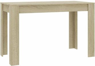 vidaXL Esstisch Sonoma-Eiche 120x60x76 cm Holzwerkstoff Vidaxl