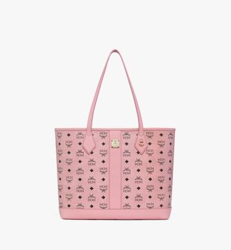 MCM Neuer Liz Shopper in Visetos SOFT PINK VISETOS