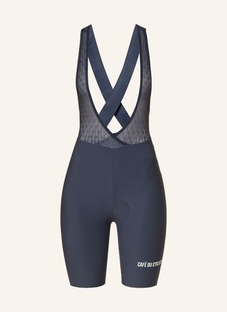 Cafe du Cycliste Caf&eacute; Du Cycliste Radhose Graziella Mit Tr&auml;gern Und Gepolstertem Einsatz blau