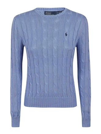 Polo Ralph Lauren Pull Col Rond - Bleu