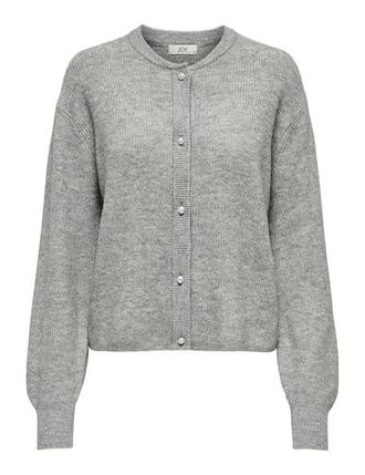 Jacqueline de Yong JdY Lumi Life L/S Cardigan KNT Noos, M&eacute;lange de Gris Moyen., XS