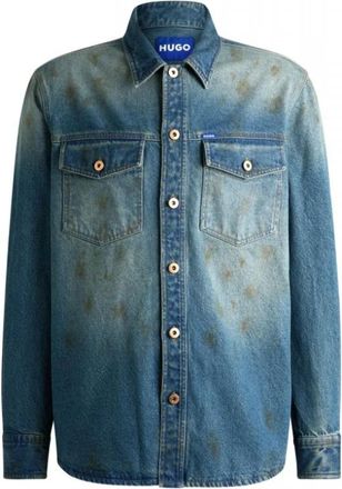 HUGO BOSS Homme, Chemises, Bleu, Taille: XL Hugo Blue - Chemises > Chemises d&eacute;contract&eacute;es