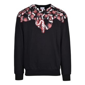 Marcelo Burlon Herren, Sweatshirts & Hoodies, Schwarzk, SGr&ouml;&szlig;e