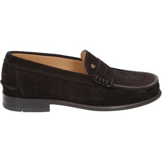 Greve Braune Wildleder Slip-On Schuhe - - Shoes - Herren - Braun - 41 EU