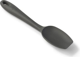 Zeal Silikon-L&ouml;ffel, Kratzfest, Antihaft-L&ouml;ffel, 20 cm, klein, Silikon, dunkelgrau, 18 cm