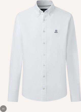 Hackett Freizeithemd Heritage Ess Solid Ox weiss