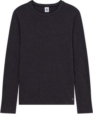 Petit Bateau Tee-Shirt Femme liconique en Coton Manches Longues