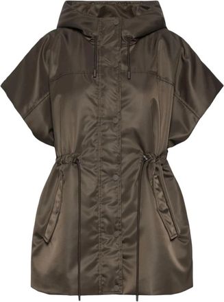 Max Mara Origano Gesteppte Weste - - Jackets - Damen - Braun - 2XS