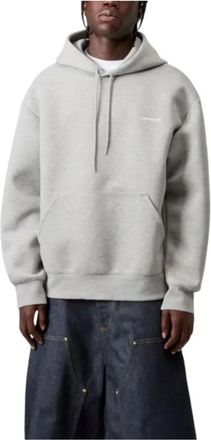 Carhartt Work in Progress Homme, Sweatshirts et sweats &agrave; capuche, Gris, Taille: S Hooded Alda Sweat