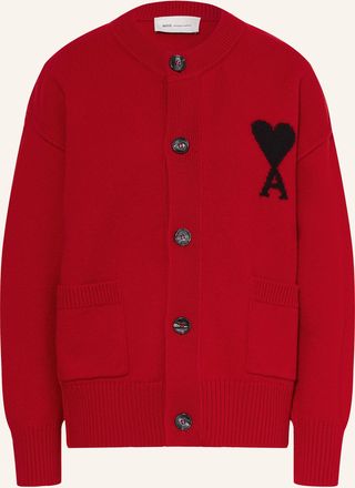 Ami Ami Paris Strickjacke rot
