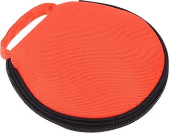 Angoily CD Aufbewahrungstasche aus Oxford Rundes Design Große Kapazität für CDs Reißfest und Stoßfest mit Leichtem Reißverschluss Vielseitig für Auto Büro und