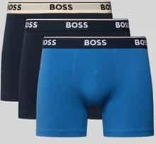 HUGO BOSS Trunks aus Baumwoll-Mix im 3er-Pack Modell BOXER