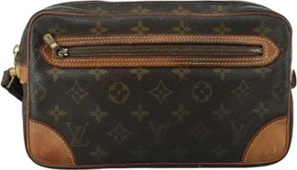 Louis Vuitton Pre-owned Toile pochettes-minaudieres - Femme - Pre-owned - Brun - Taille: ONE Size