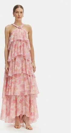Vero Moda Abendkleid Felicia 10295237 Rosa Slim Fit