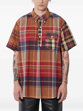 Engineered Garments chemise &agrave; carreaux - Rouge