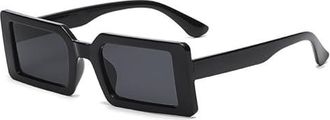Generic Lunettes De Soleil Tendance &Agrave; Monture Carr&eacute;e Fine For Femmes, Lunettes De Soleil Polaris&eacute;es For La Conduite Et Le Sport For Hommes(Black)