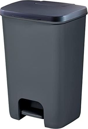 Curver | Abfalleimer Essentials 20 l, anthrazitgrau, 30,3 x 29,4 x 42,8 cm