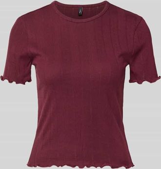 Only Slim Fit T-Shirt aus Baumwoll-Mix Modell TENNA