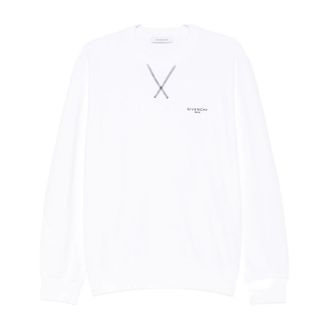 Givenchy Couture Naht Sweatshirt - - Sweatshirts & Hoodies - Herren - Wei&szlig; - L